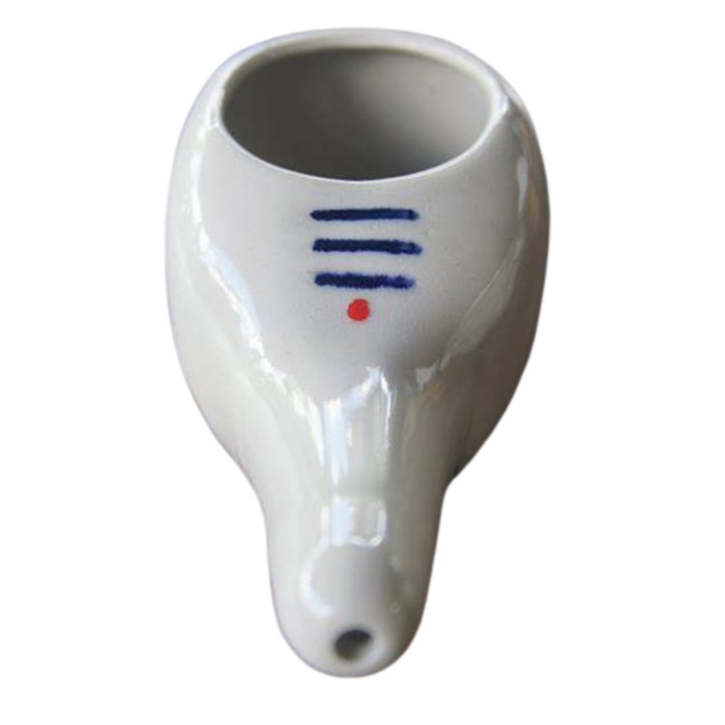 Shiva Sutra Ceramic Neti Pot - Bali Buda